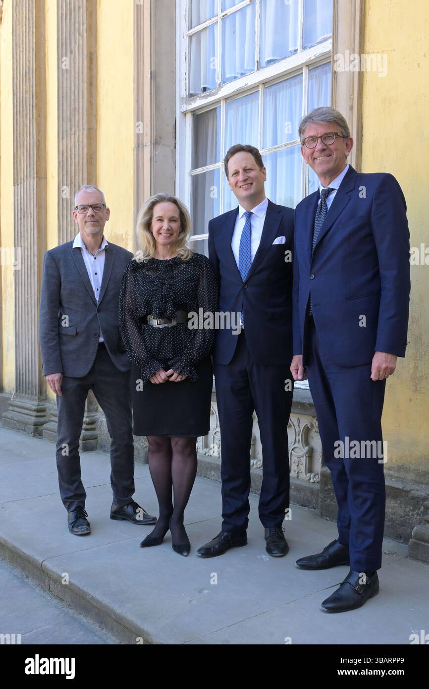 Potsdam, Germany. 13th May, 2025. Christoph Martin Vogtherr (l-r ...
