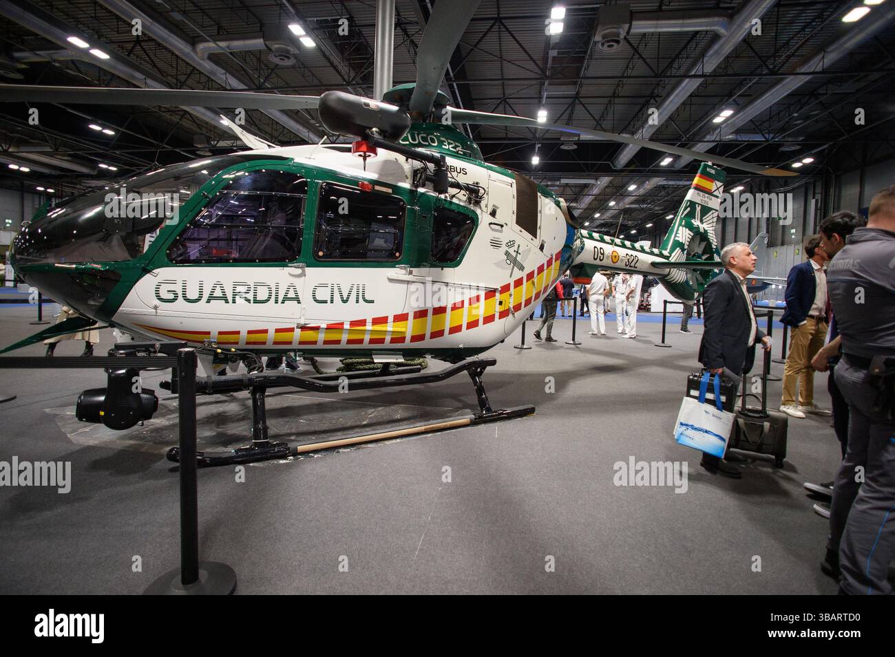 View of the International Defense and Security Fair (FEINDEF) at IFEMA ...