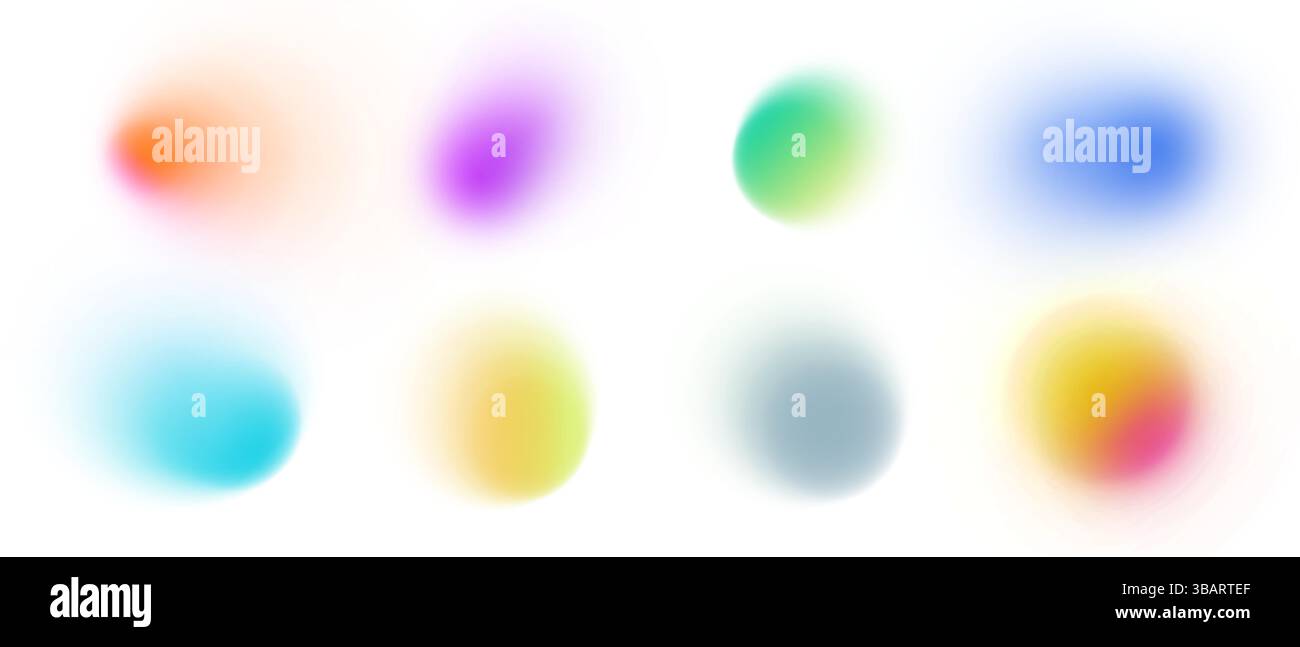 Gradient abstract background with vibrant colors blue, green, yellow ...