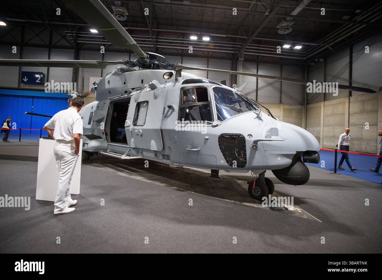 View of the International Defense and Security Fair (FEINDEF) at IFEMA ...