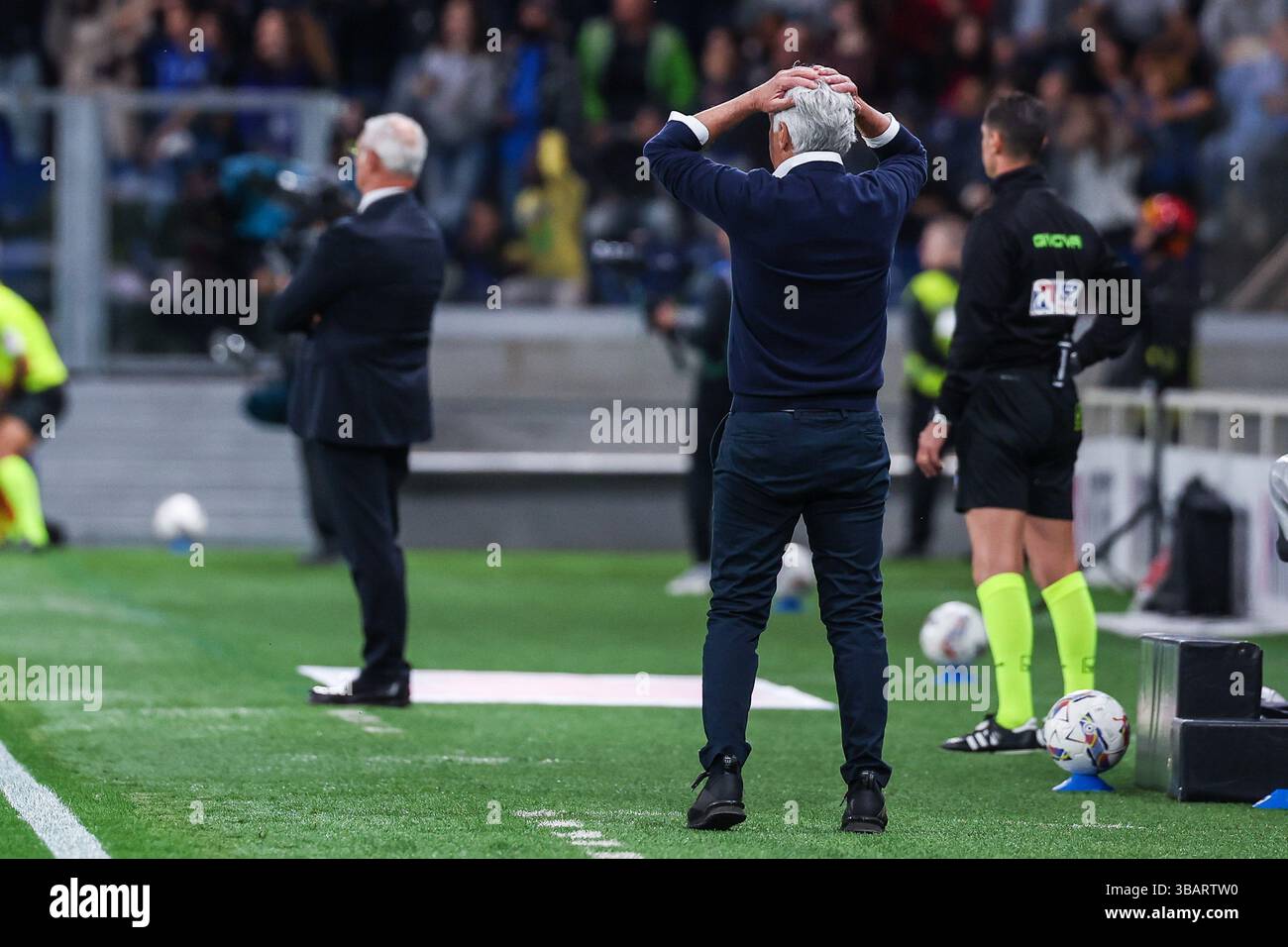 Bergamo, Italy. 13th May, 2025. Gian Piero Gasperini Head Coach of ...