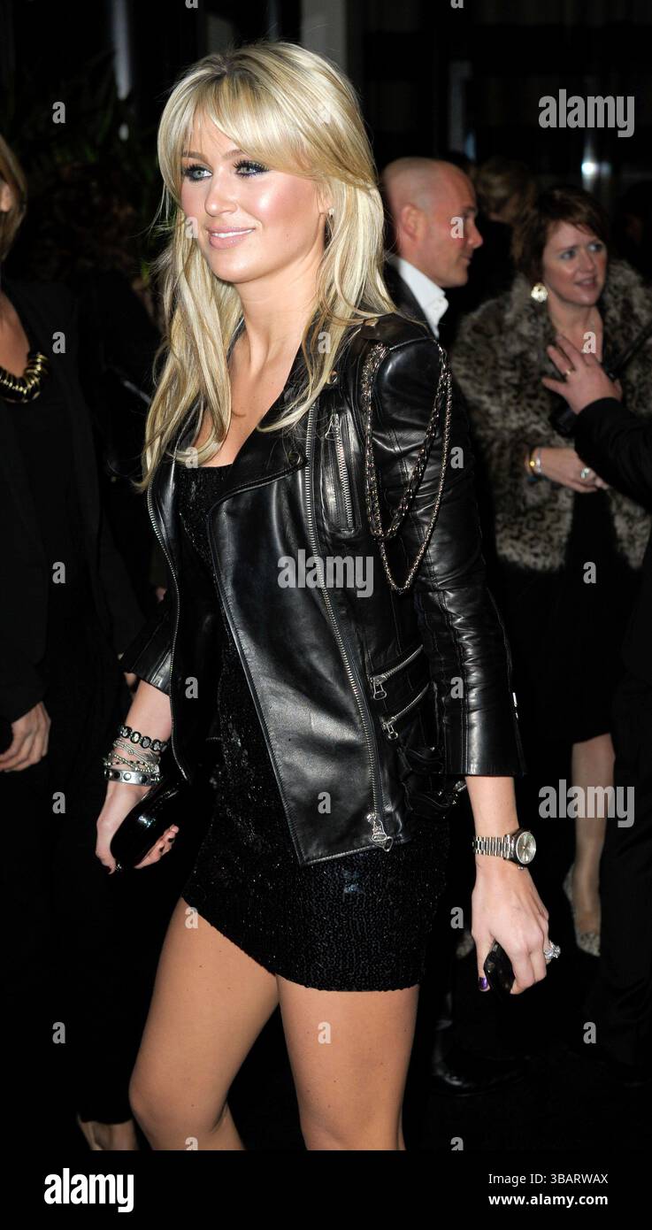 Alex Curran at the Hilton Hotel official opening party in Liverpool ...