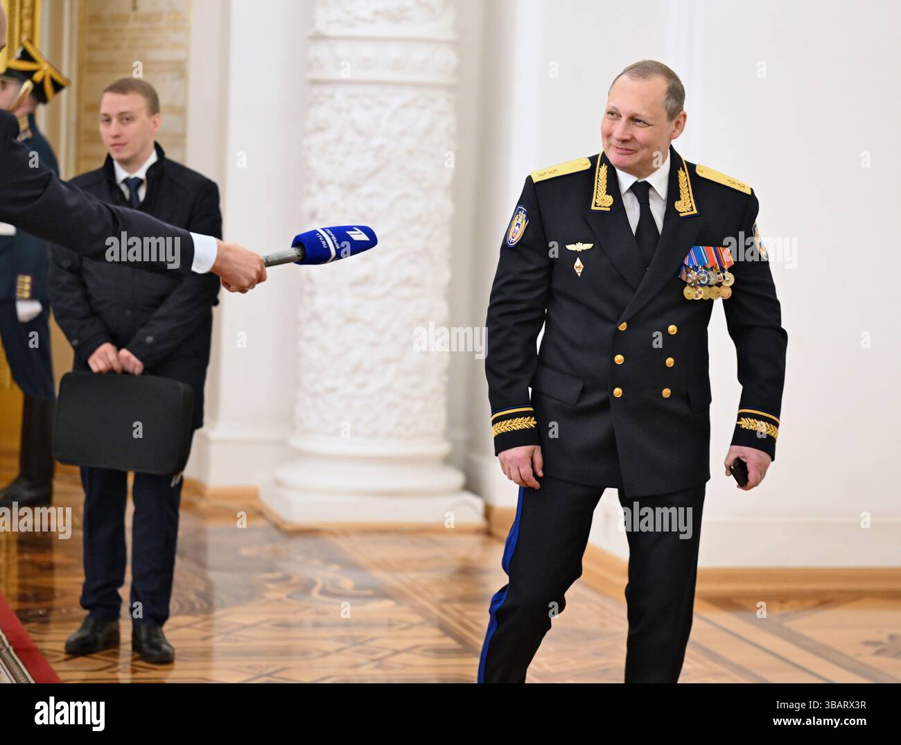 Moscow, Russia. 09th May, 2025. Commandant of the Moscow Kremlin ...