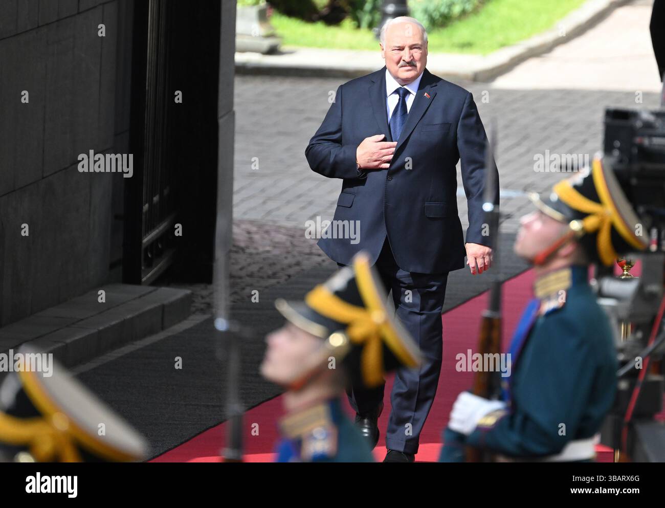 Moscow, Russia. 09th May, 2025. President of Belarus Alexander ...