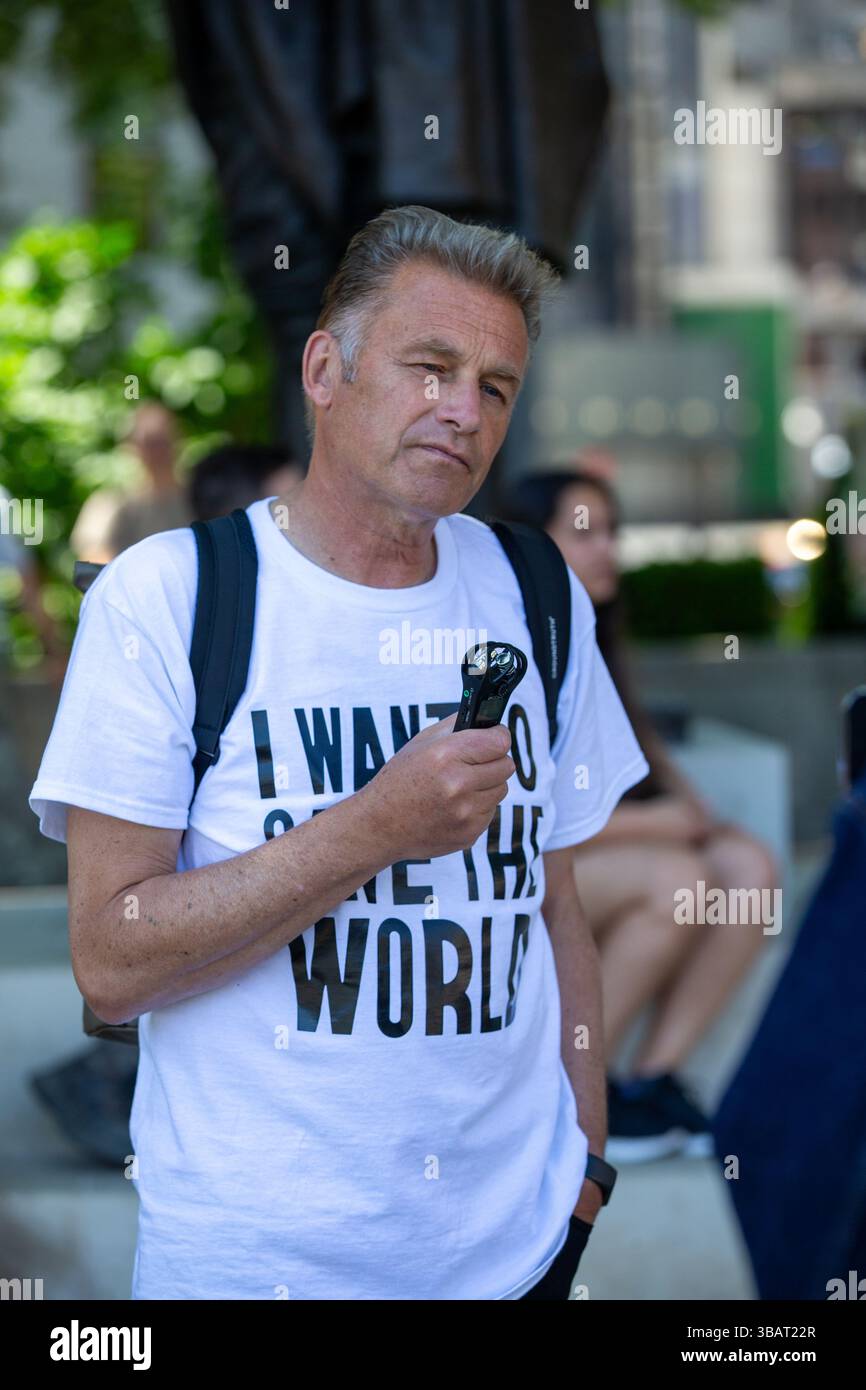 London, England, UK 13th May 2025 Chris Packham -TV wildlife presenter ...