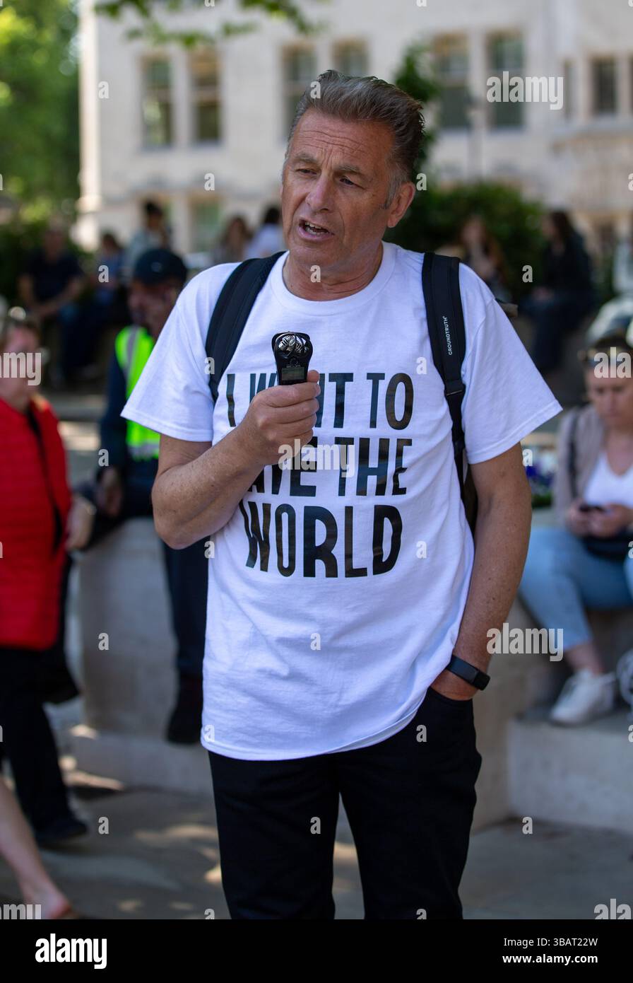 London, England, UK 13th May 2025 Chris Packham -TV wildlife presenter ...
