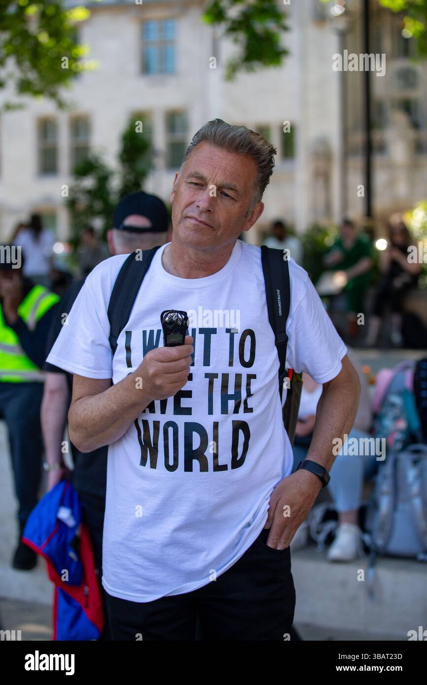 London, England, UK 13th May 2025 Chris Packham -TV wildlife presenter ...