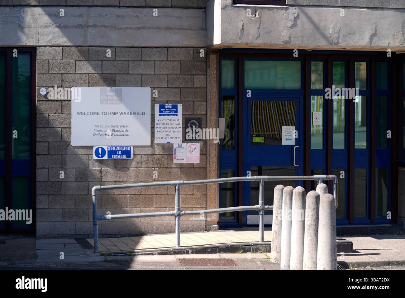 A general view of HMP Wakefield in West Yorkshire, where Peter Sullivan ...