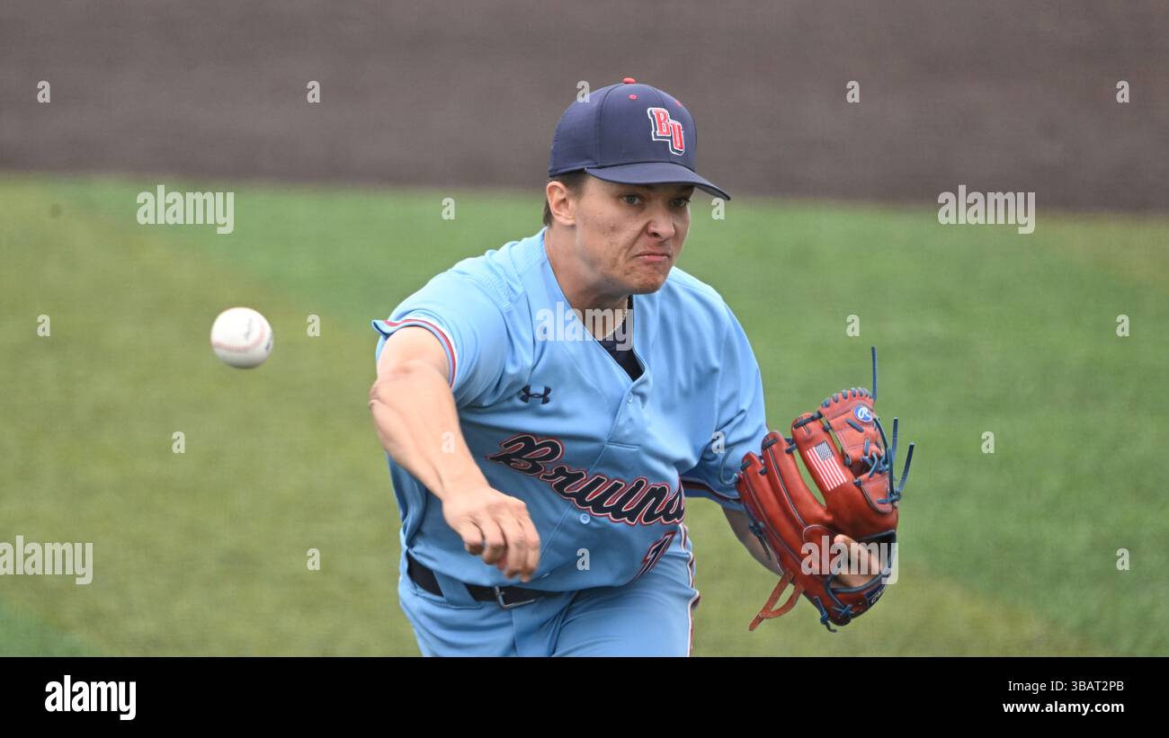 Belmont pitcher Zane Brown (18) plays against Murray State an NCAA ...