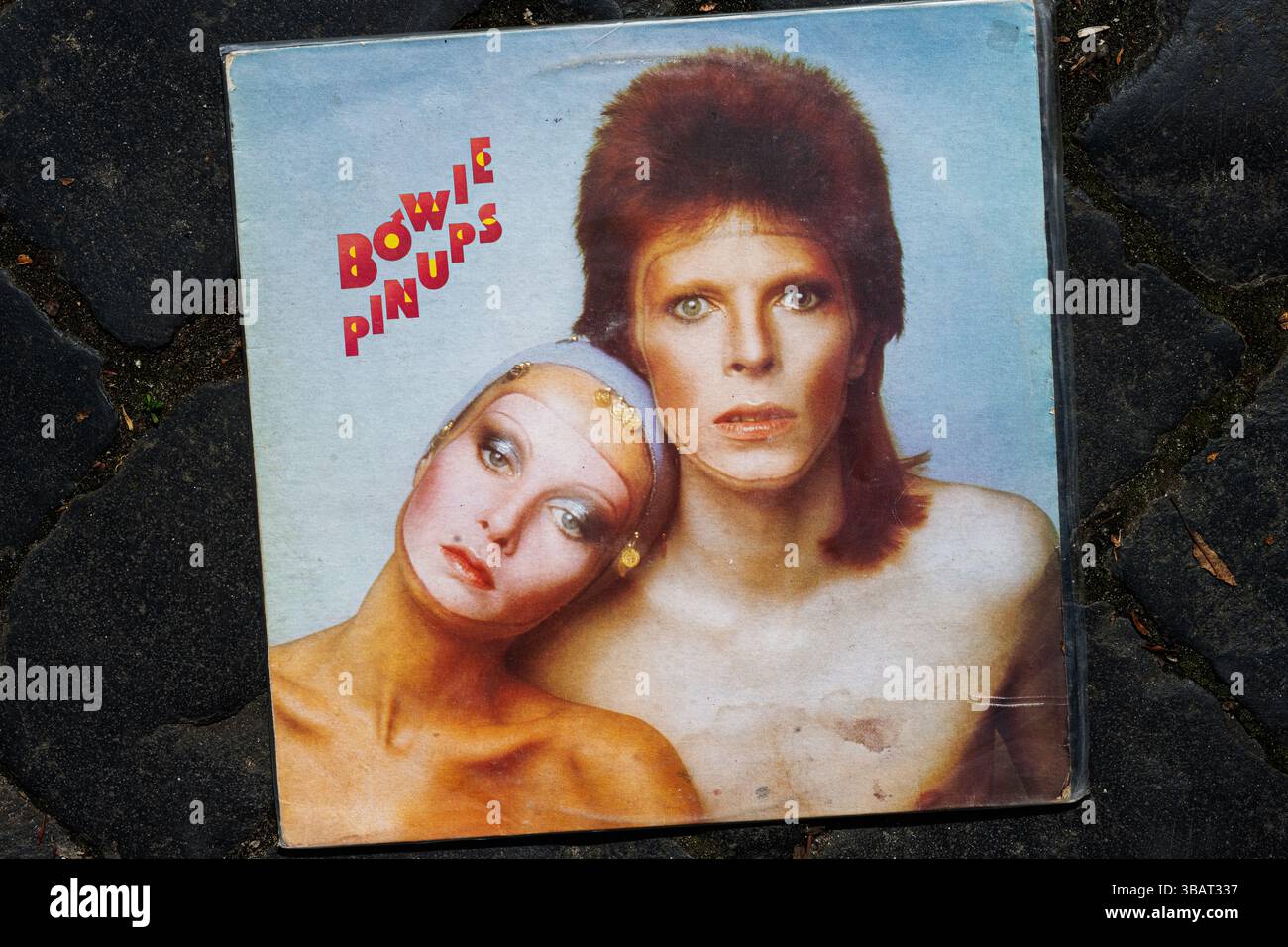 Lviv, Ukraine - May 13, 2025: Vinyl album cover of David Bowie 1973 ...