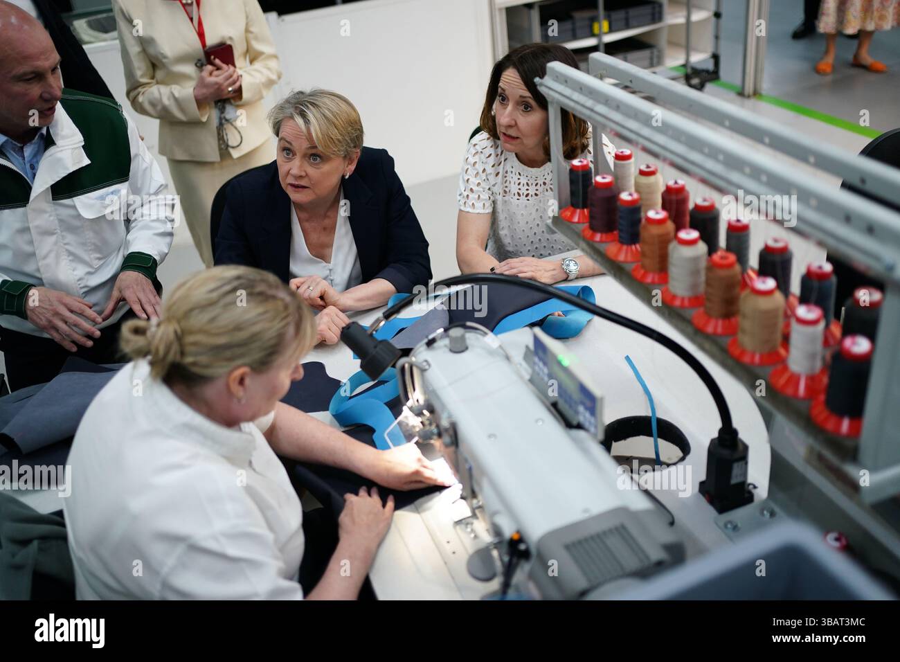 Home Secretary Yvette Cooper and Work and Pensions Secretary Liz ...