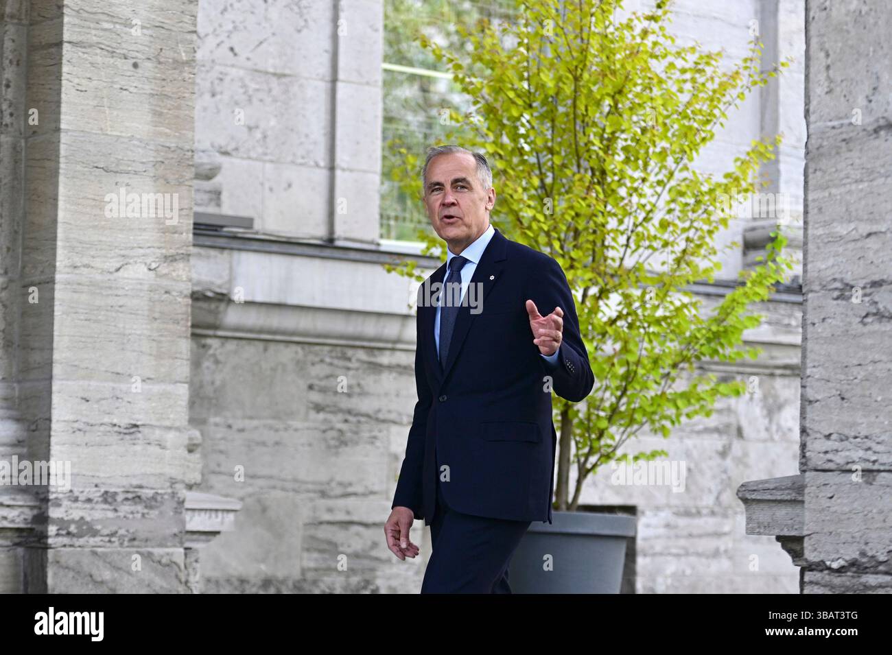Canadian Prime Minister Mark Carney arrives for the cabinet swearing-in ...