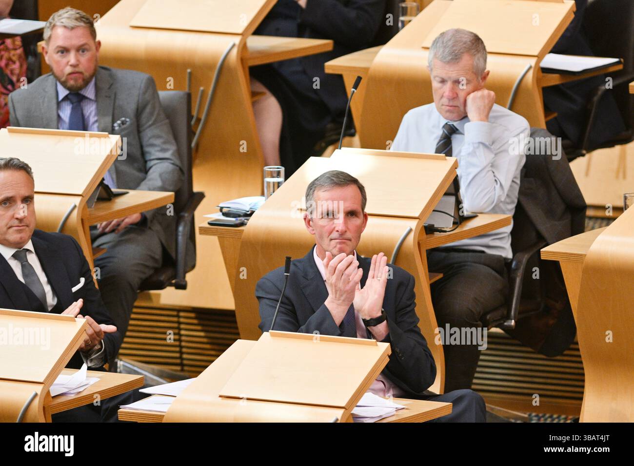 Edinburgh Scotland, UK 13 May 2025. Liam McArthur MSP at the Scottish ...