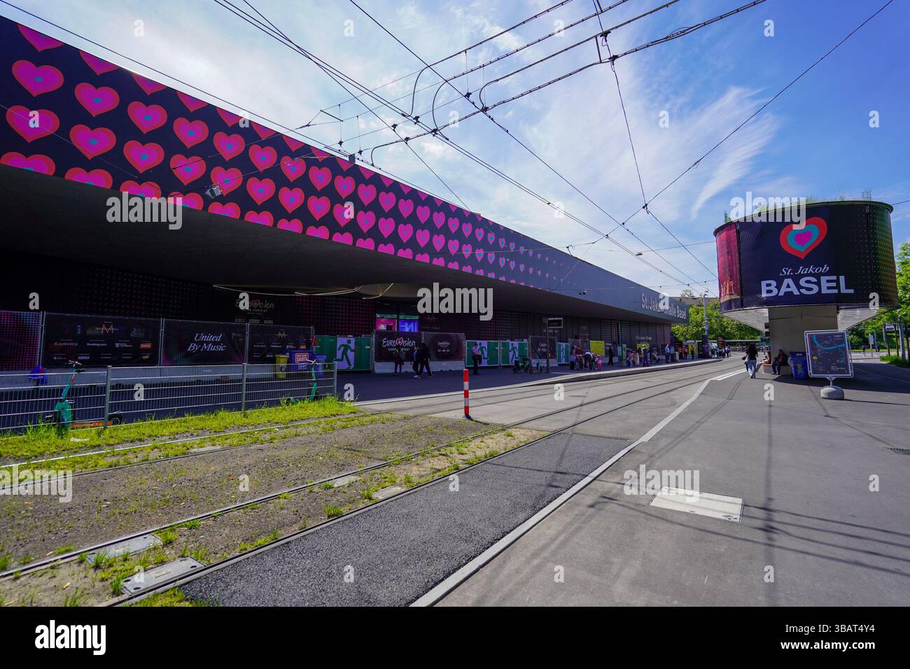 Basel, Switzerland, May 13th 2025: General view and atmospehere prior ...
