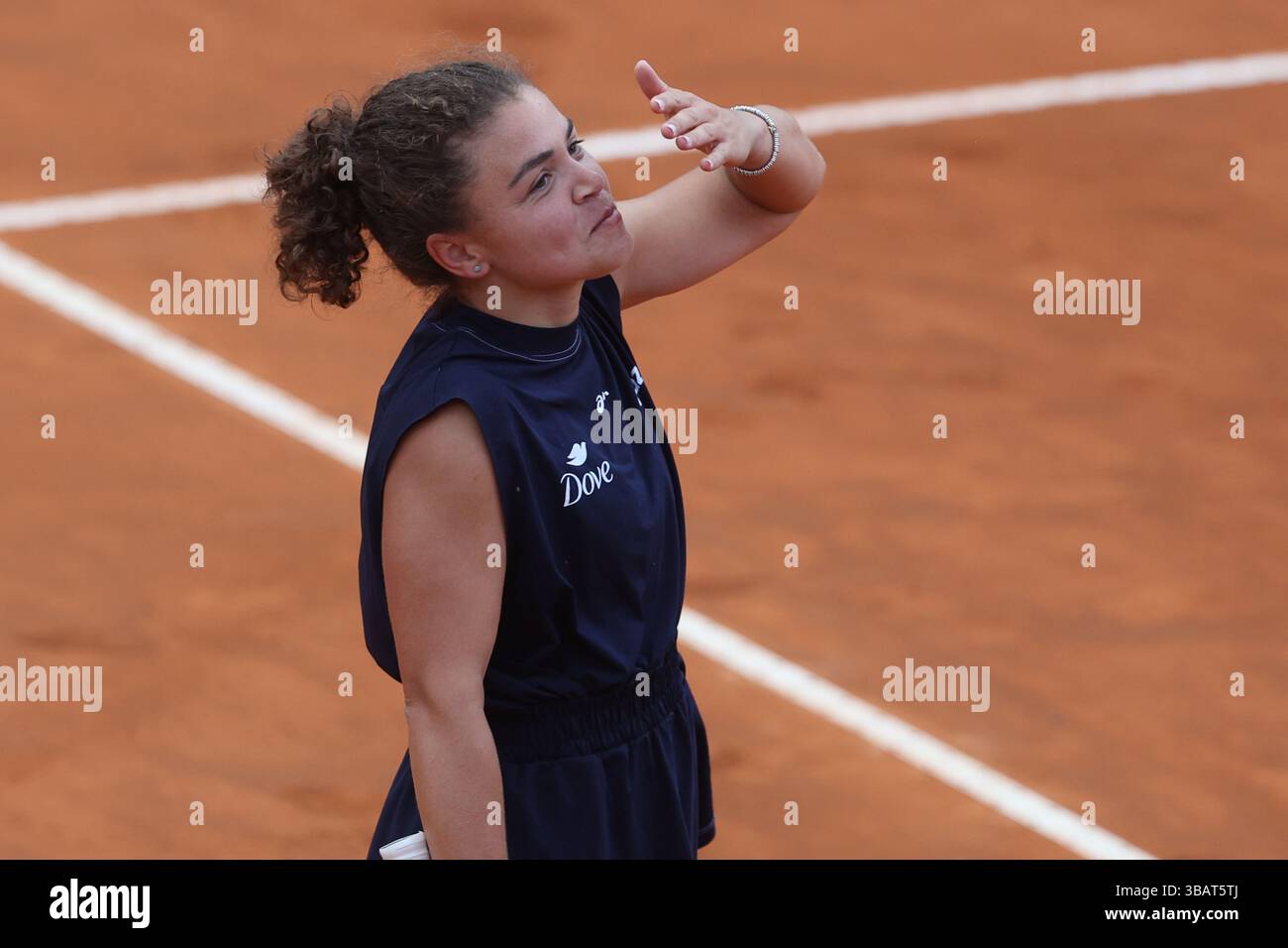 Rome, Italy 05/13/2025: Jasmine Paolini (ITA) wins against rank 5 vs D ...