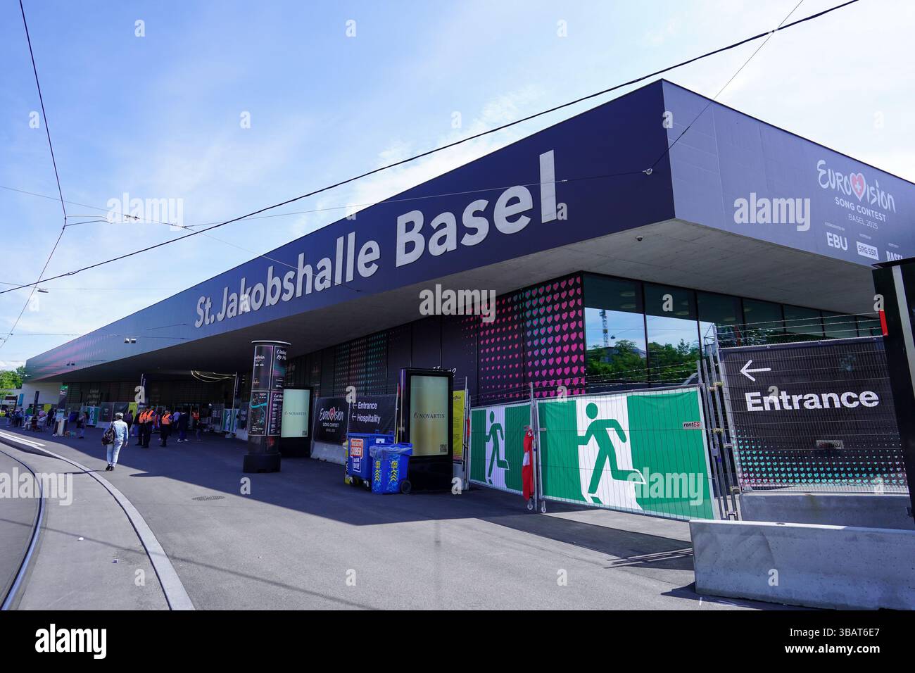Basel, Switzerland, May 13th 2025: General view and atmospehere prior ...