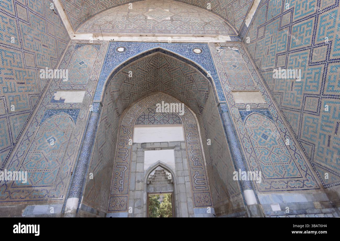 Uzbekistan, Samarkand - October 1 2024: exterior of Bibi-Khanym mosque ...