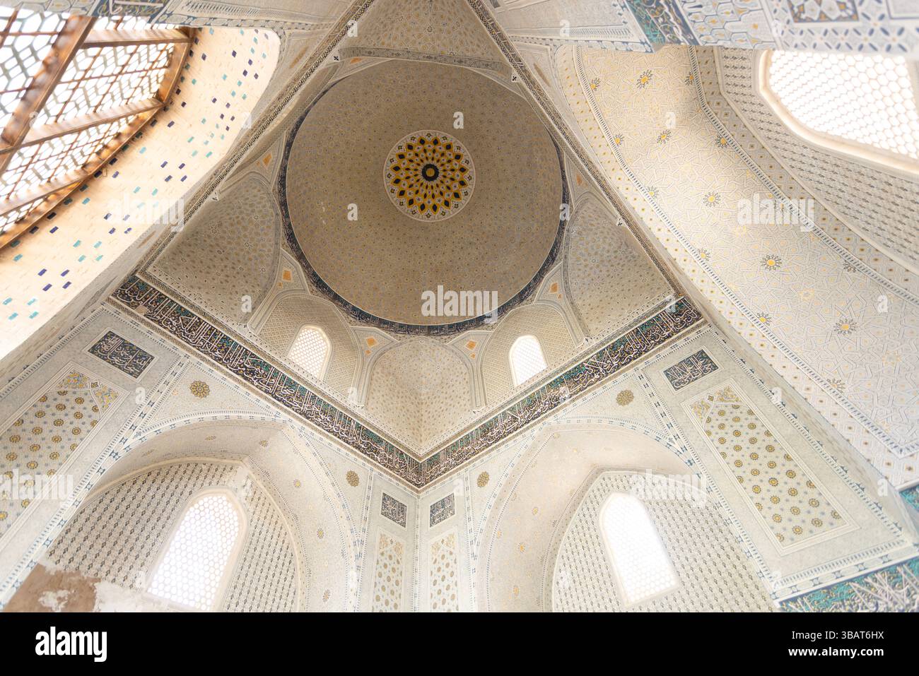 Uzbekistan, Samarkand - October 1 2024: exterior of Bibi-Khanym mosque ...