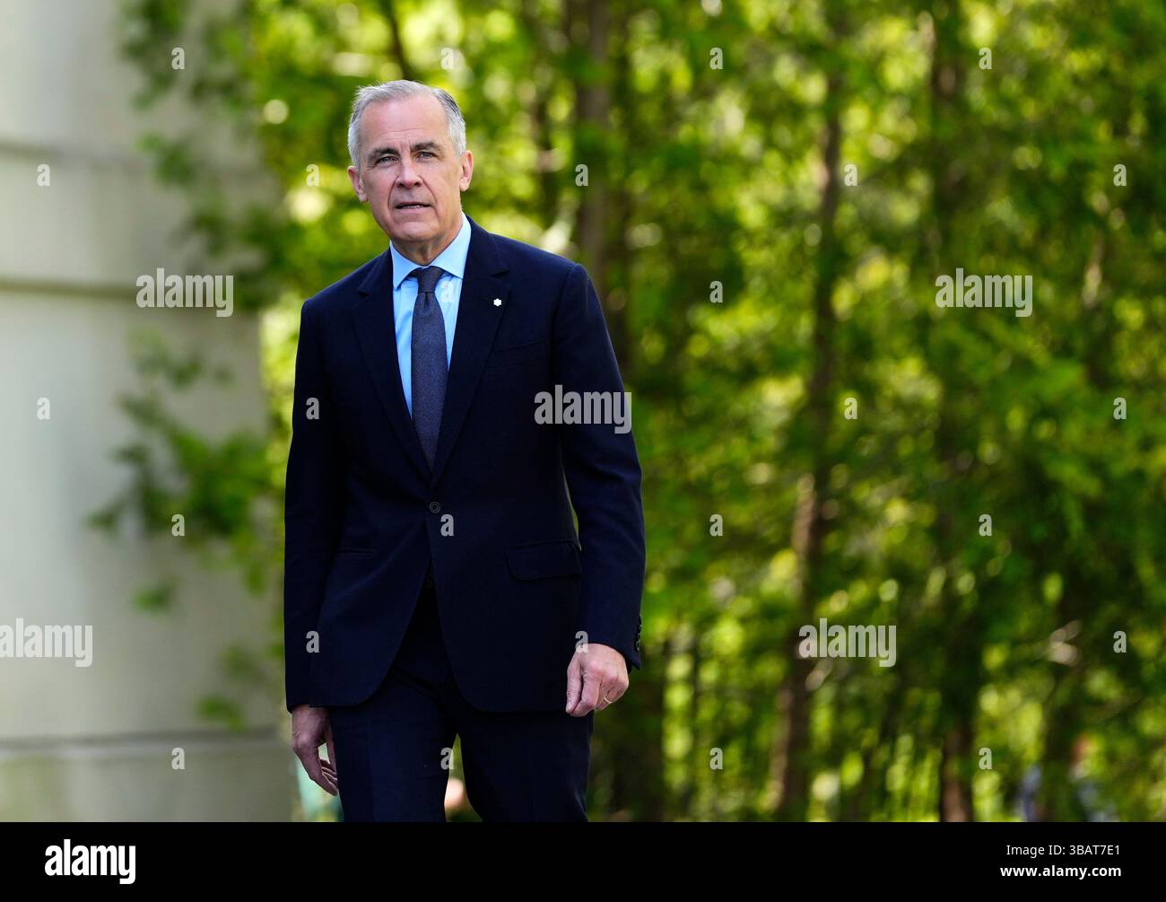 Ottawa, Can. 13th May, 2025. Prime Minister Mark Carney arrives for a ...