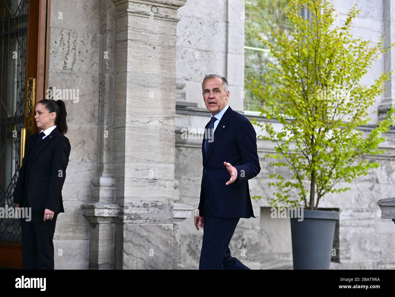 Ottawa, Canada. 13th May, 2025. Canadian Prime Minister Mark Carney ...