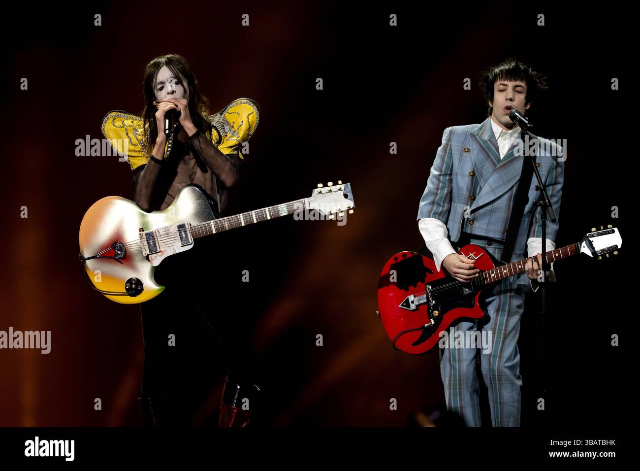 Basel, Switzerland. 13th May, 2025. BASEL - Lucio Corsit for Italy ...