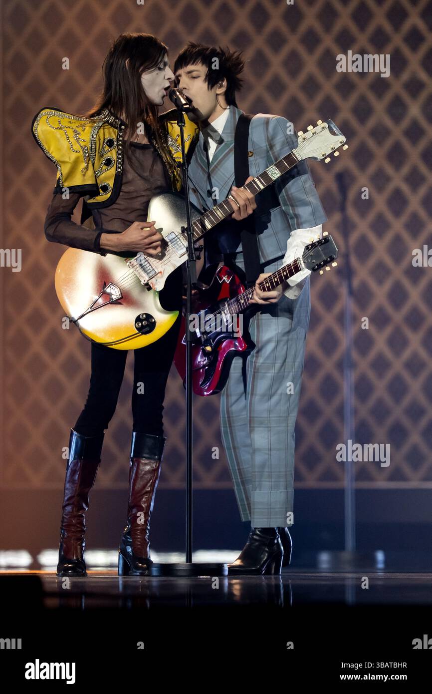 Basel, Switzerland. 13th May, 2025. BASEL - Lucio Corsit for Italy ...