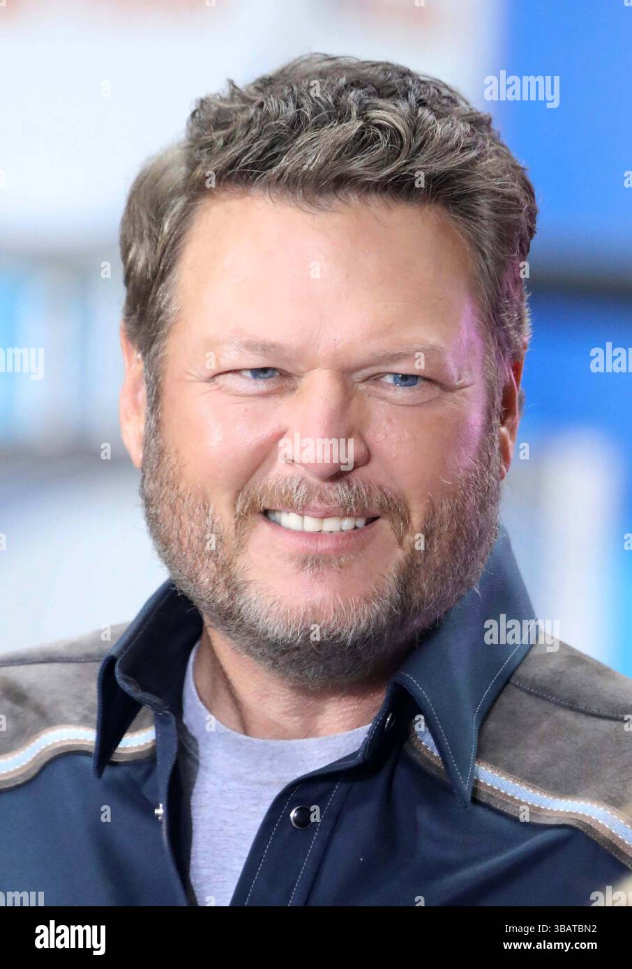 May 13, 2025, New York, New York, USA: Singer BLAKE SHELTON seen during ...