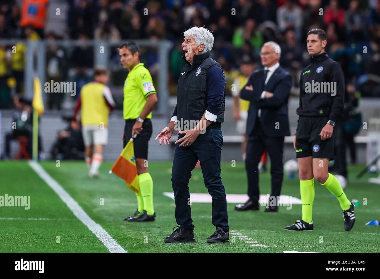 Bergamo, Italien. 12th May, 2025. Gian Piero Gasperini Head Coach of ...