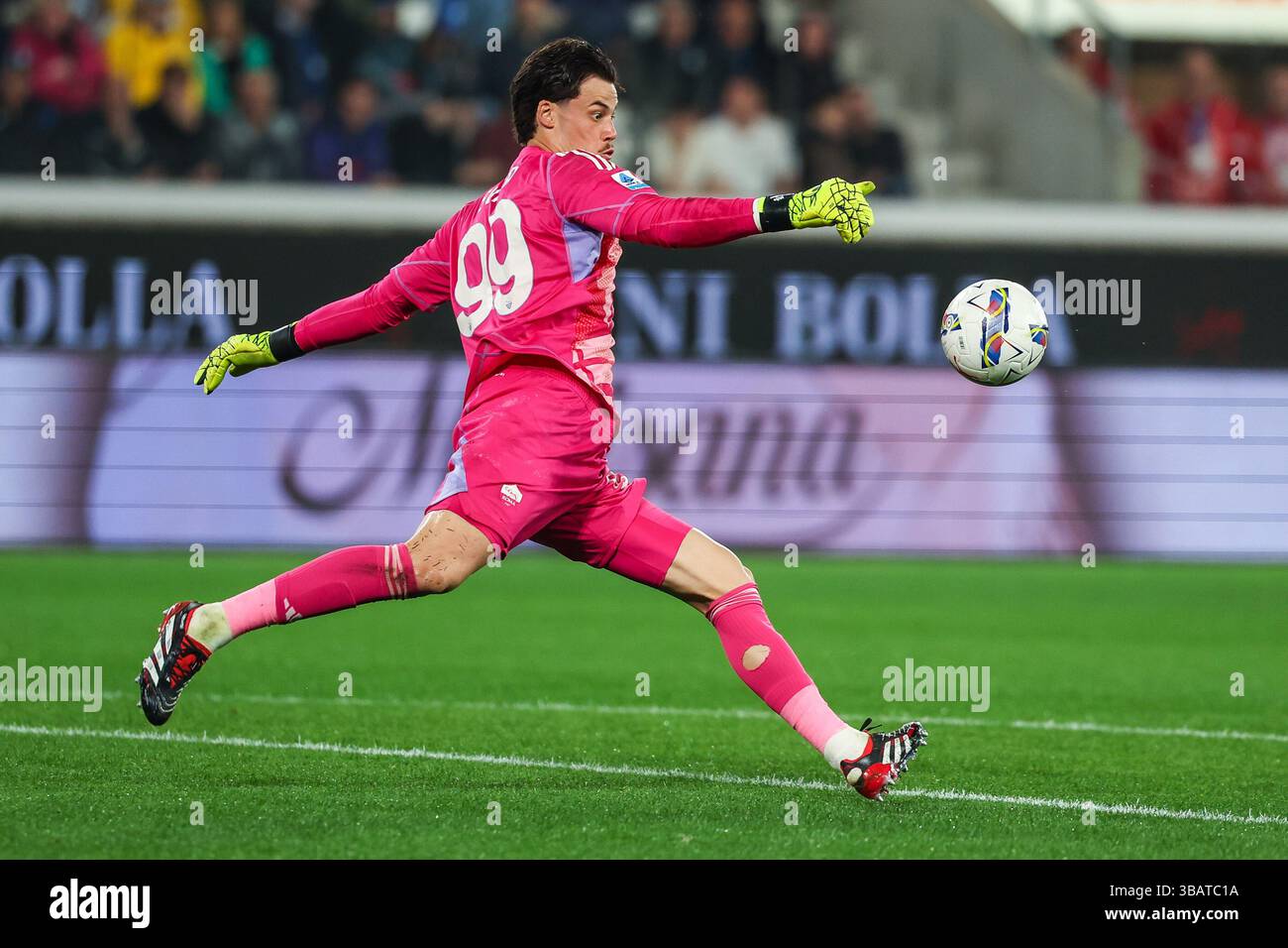 Mile Svilar of AS Roma seen in action during Serie A 2024/25 football ...