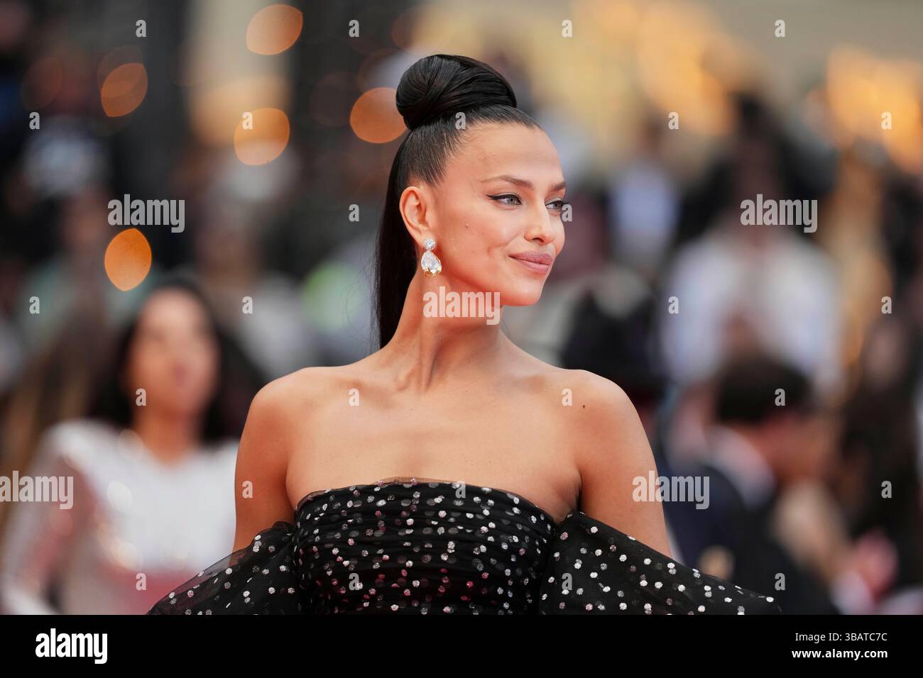Irina Shayk poses for photographers during the opening ceremony red ...