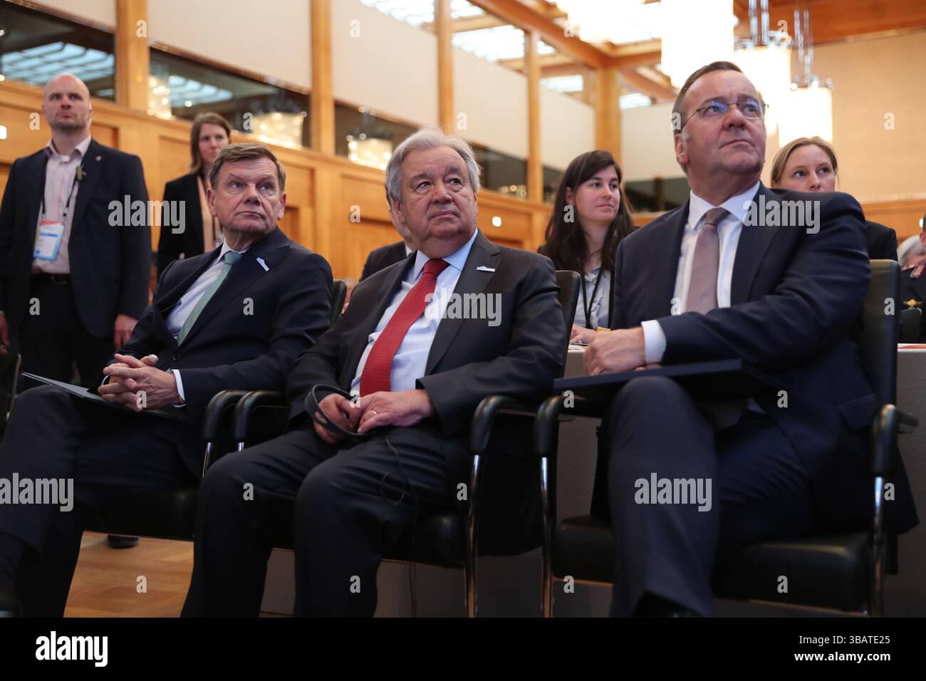 Berlin, Germany. 13th May, 2025. UN Secretary-General Antonio Guterres ...