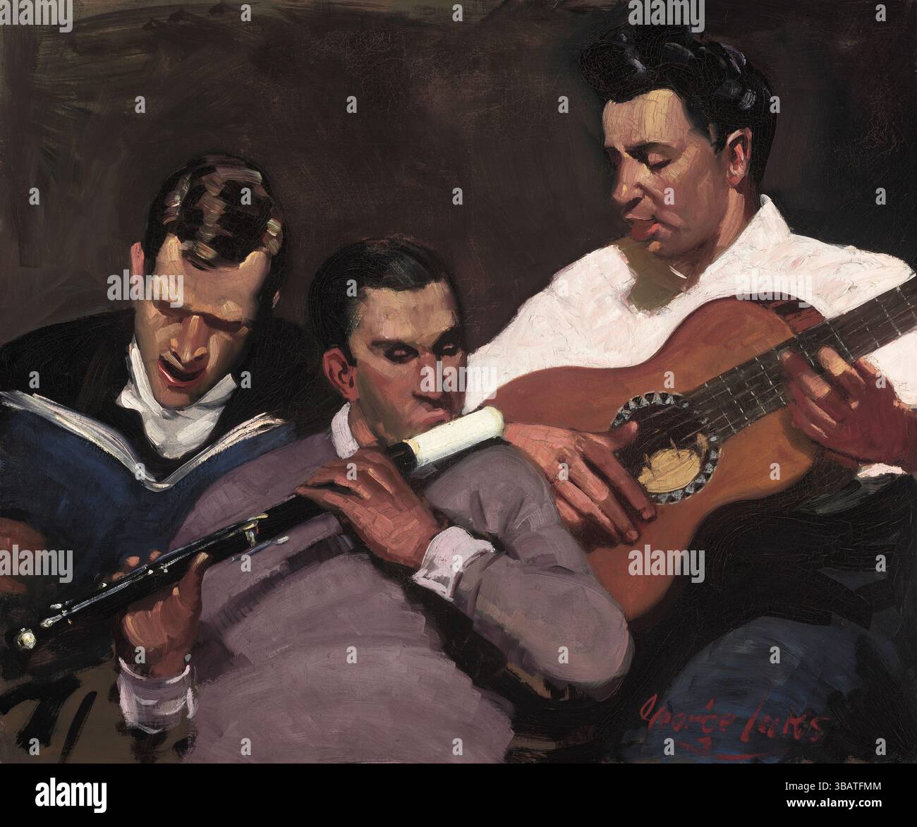 George luks hi-res stock photography and images - Alamy