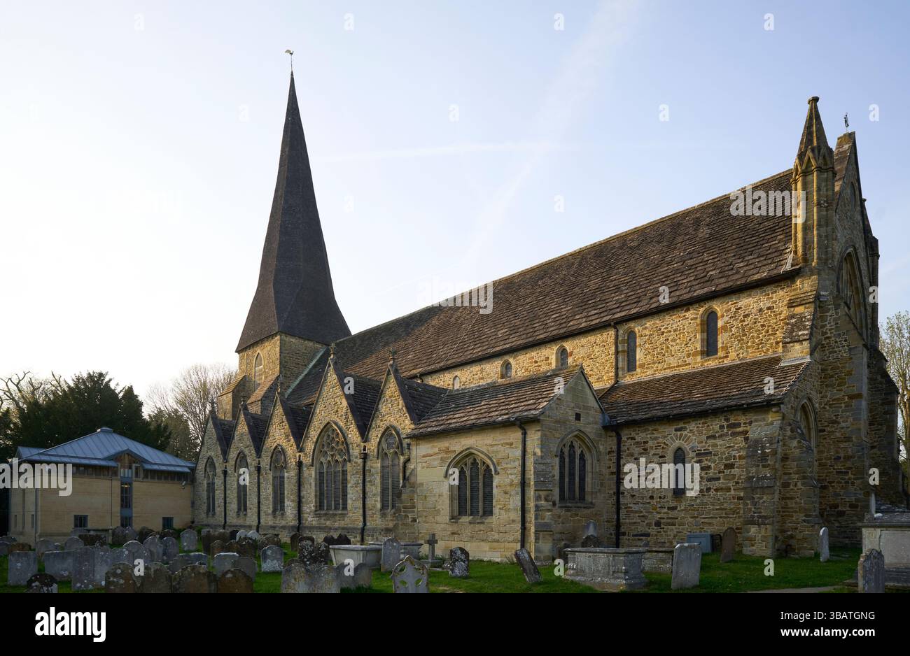 Parish Church of St. Mary the Virgin, Horsham, Sussex, UK also known as ...