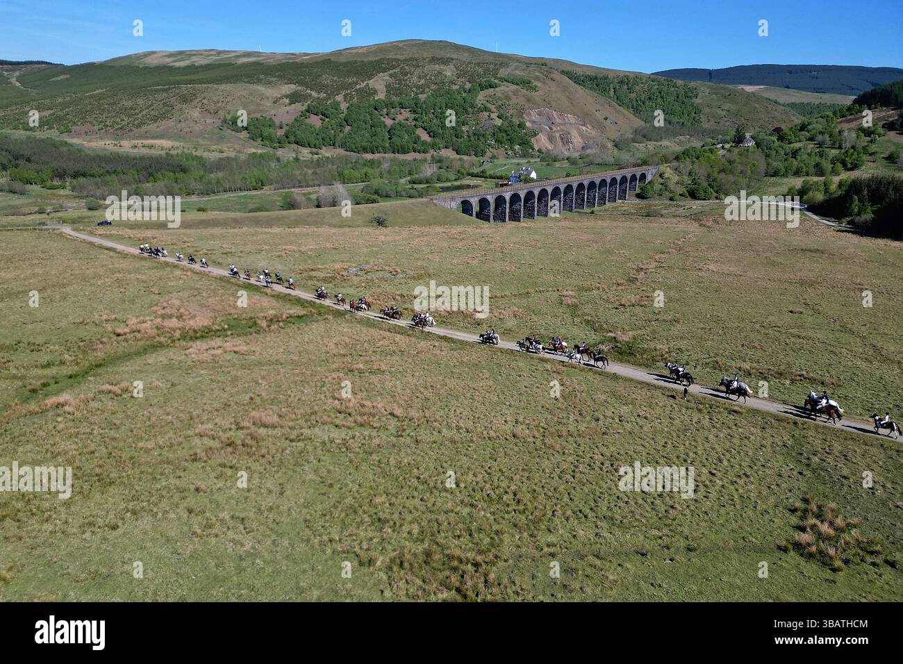 Hawick, Scotland, UK. Tuesday 13 May 2025 Hawick Common Riding 2025 ...