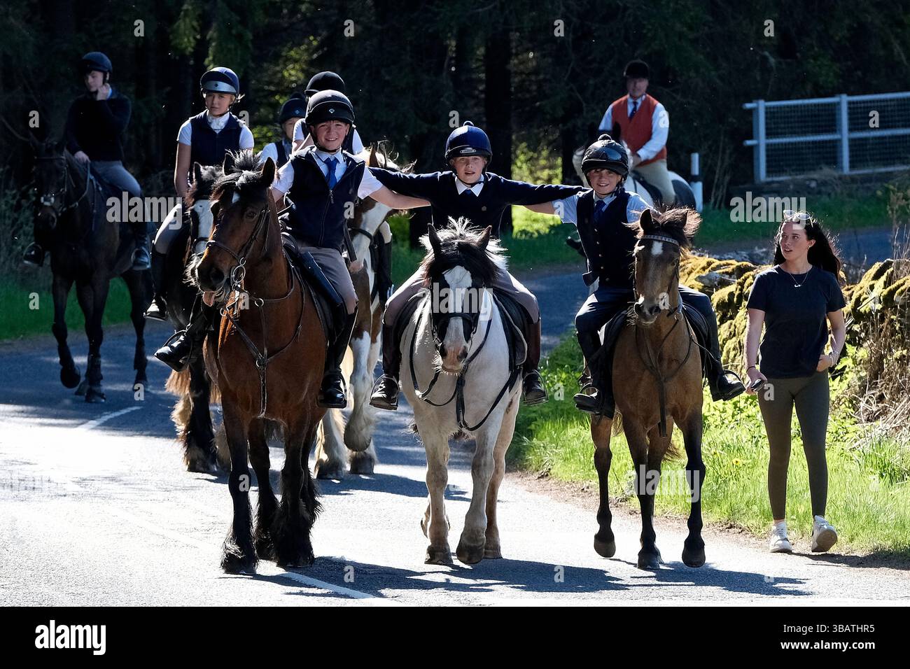 Tuesday 13 May 2025 Hawick Common Riding 2025, Cogsmill Rideout Riders ...