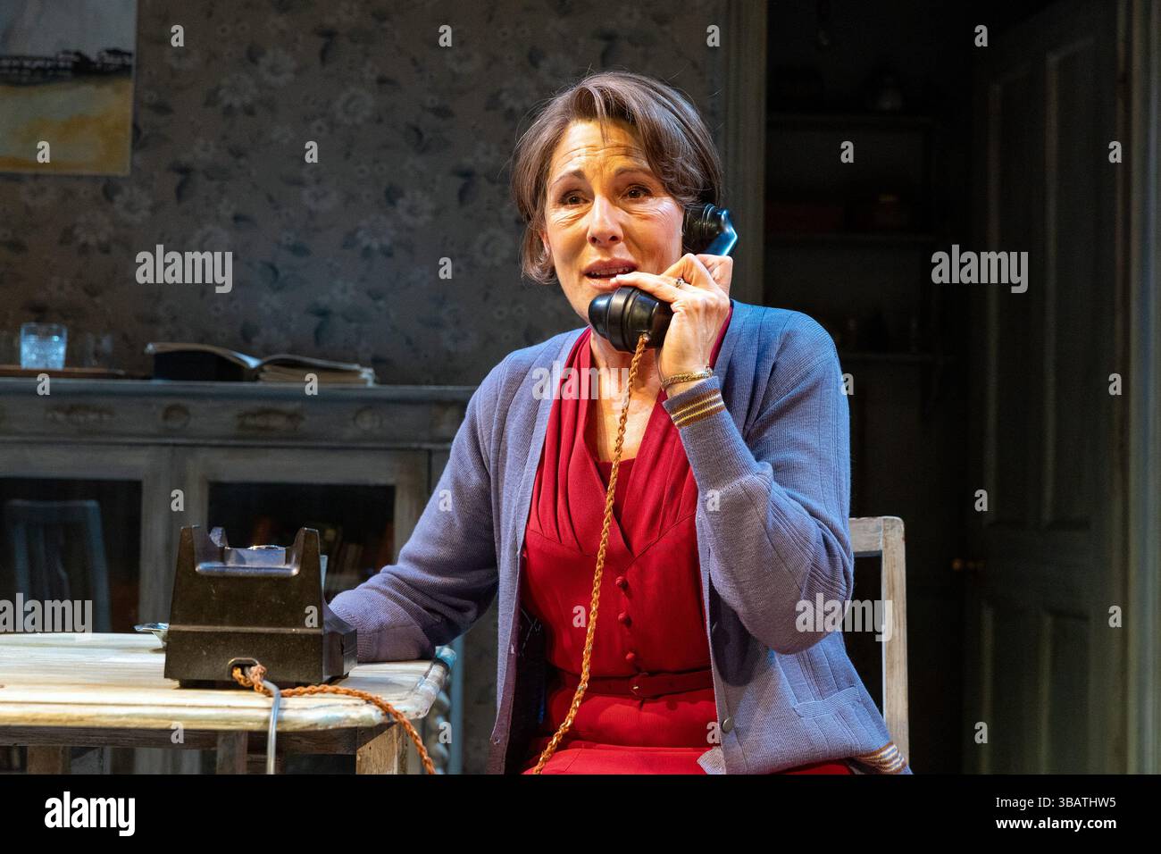 Tamsin Greig (Hester Collyer) in THE DEEP BLUE SEA by Terence Rattigan ...