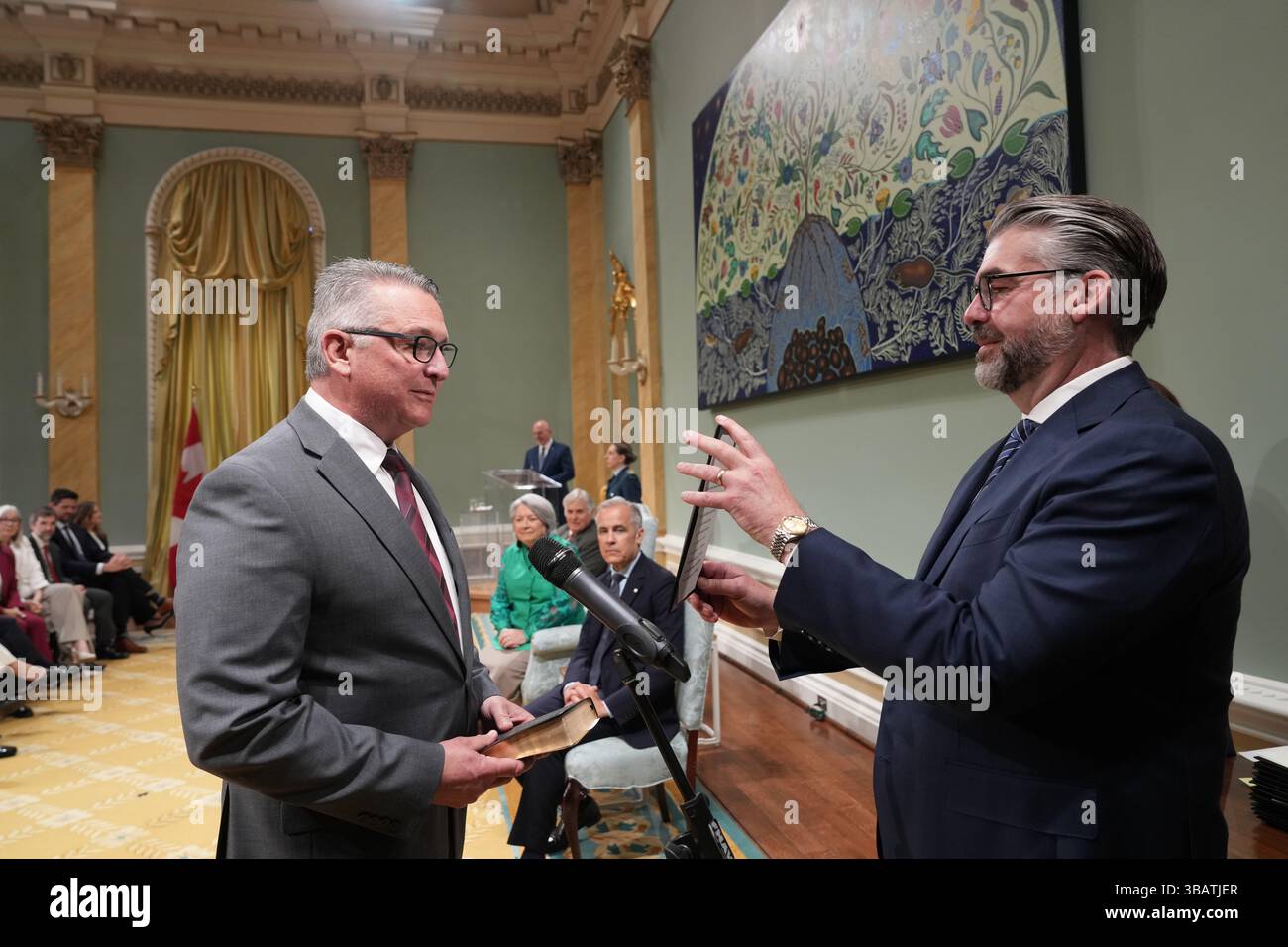 Ottawa, Canada. 13th May, 2025. Heath MacDonald, Minister of ...