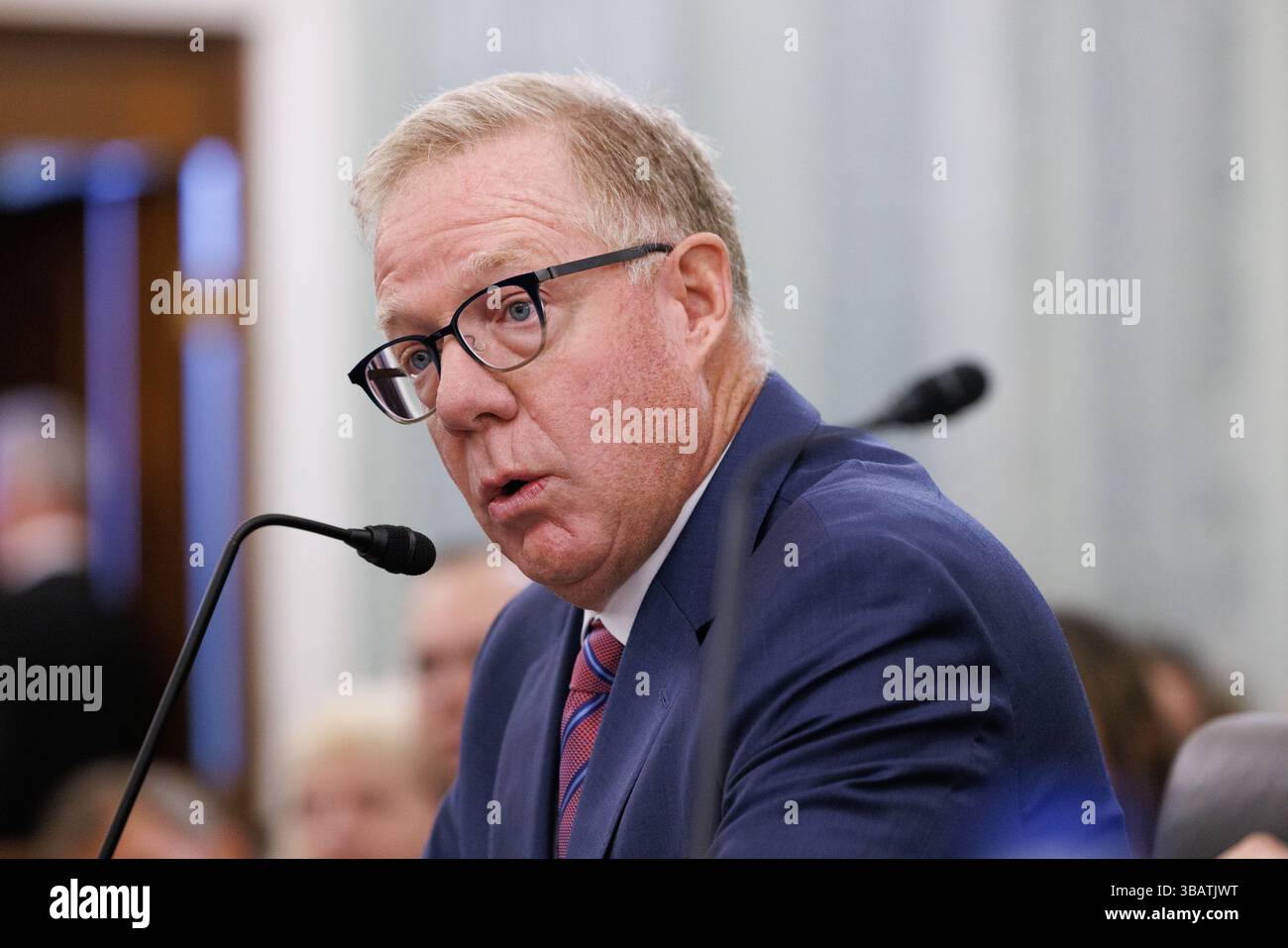 Washington, United States. 13th May, 2025. David Fink, nominee to be ...