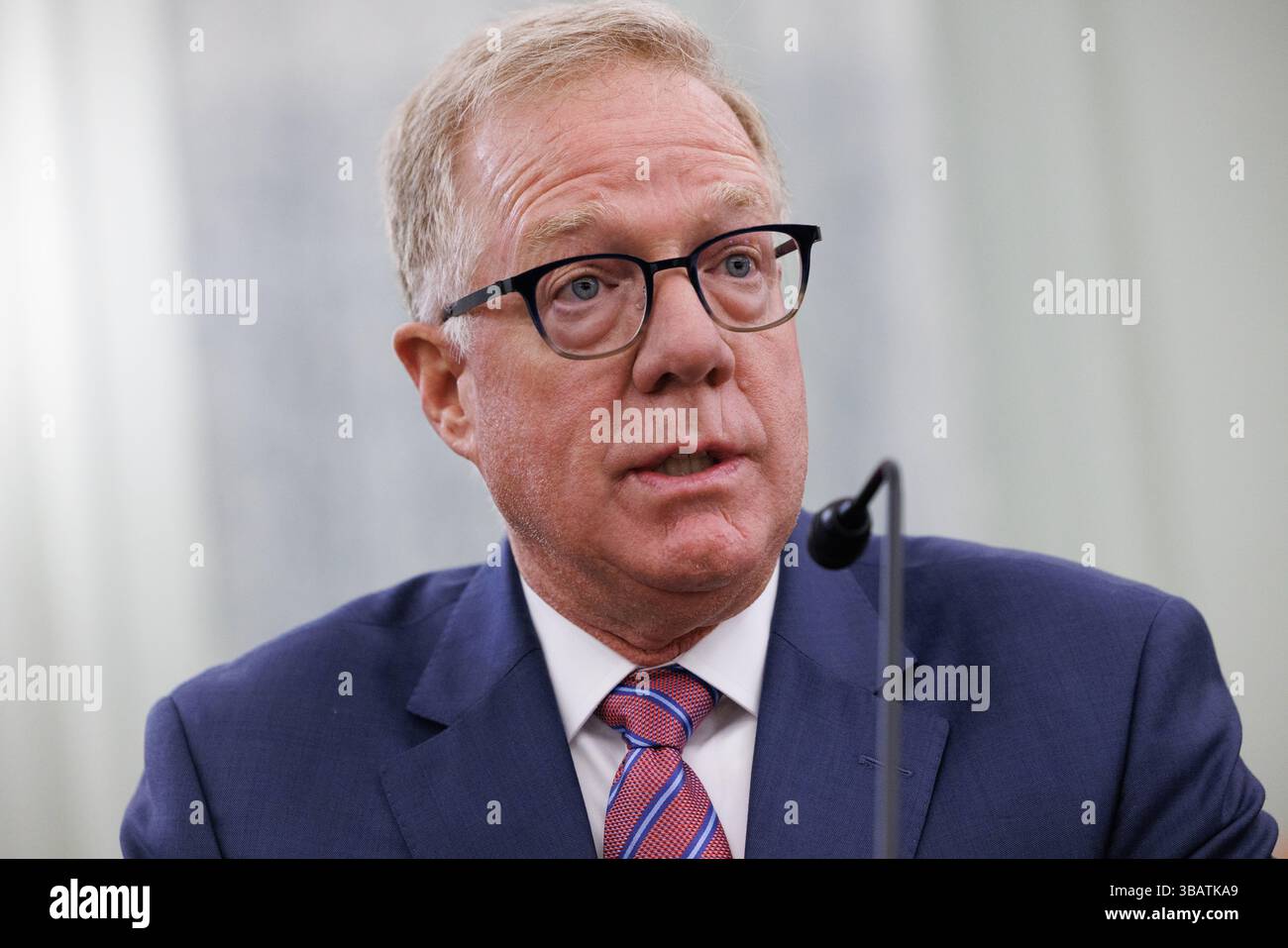 Washington, United States. 13th May, 2025. David Fink, nominee to be ...