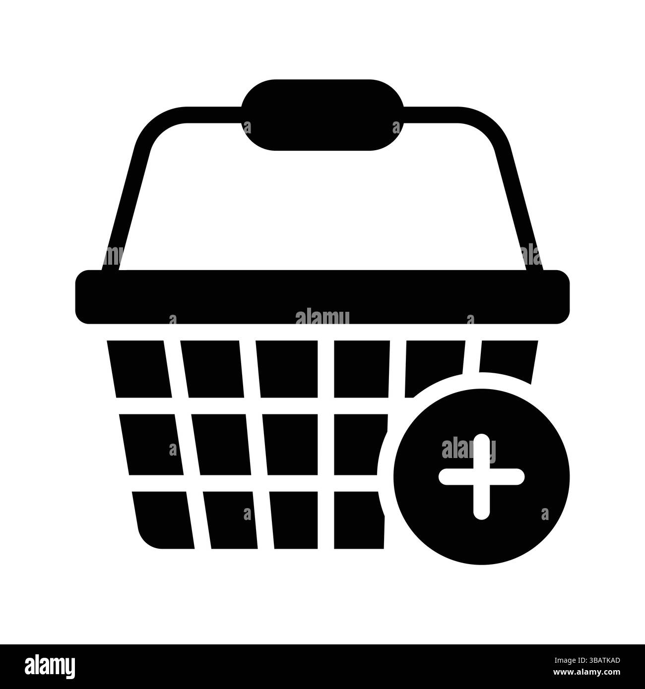 Icon for adding items to the shopping basket Stock Vector Image & Art ...