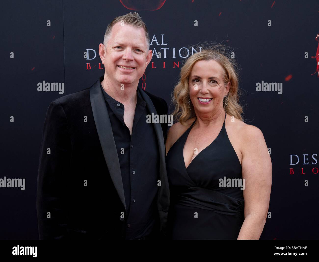 May 12, 2025, Hollywood, California, USA: Tim Wynn and Heidi Wynn attend the World Premiere of ...