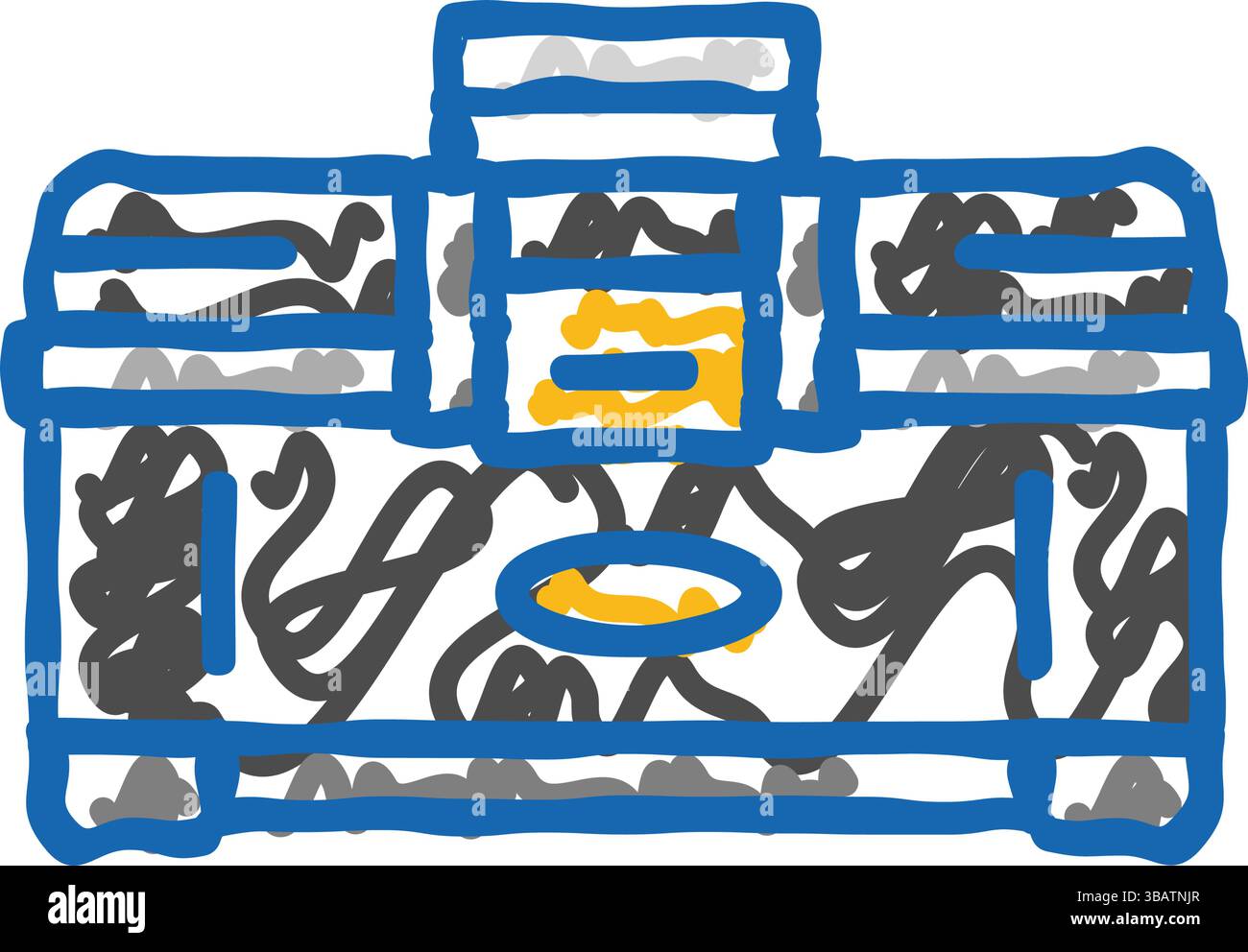 toolbox garage icon doodle illustration Stock Vector Image & Art - Alamy