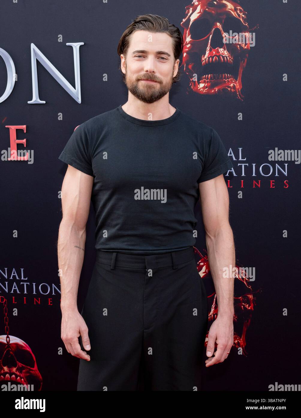 May 12, 2025, Hollywood, California, USA: Dustin Milligan attends the ...