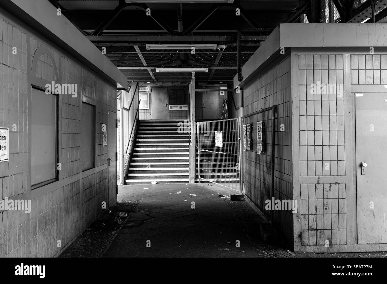 Neclected S-Bahn Station Berlin, Germany. Scary and Neglected S-Bahn ...