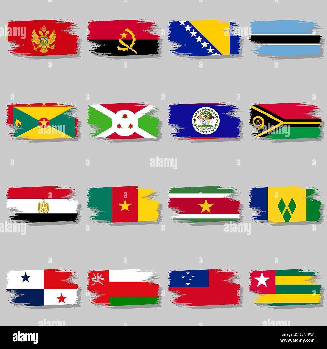 Panama suriname flag Stock Vector Images - Alamy