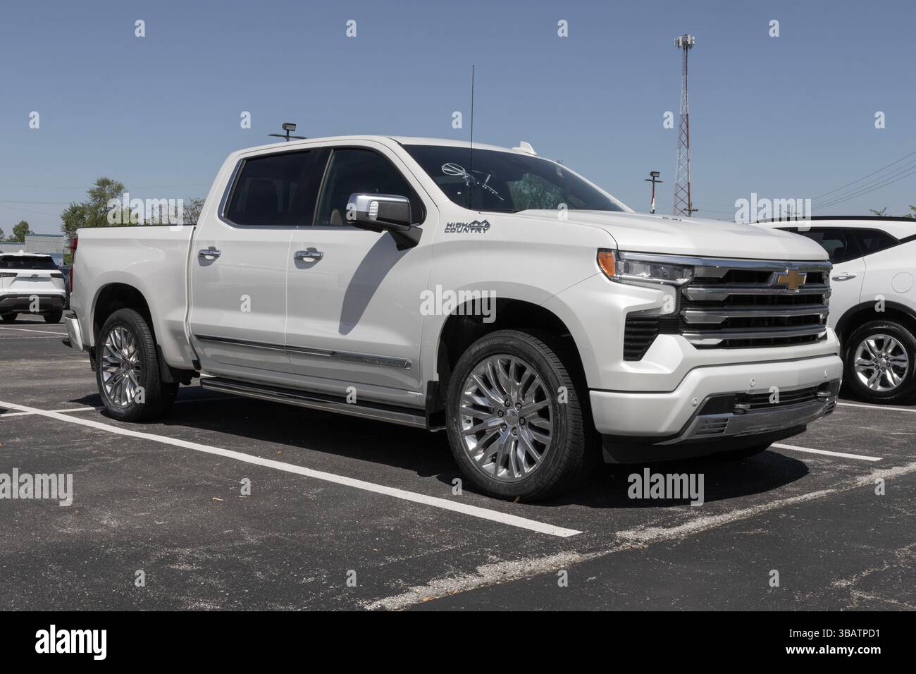 Kokomo - May 11, 2025: Chevrolet Silverado 1500 Crew High Country 4WD ...