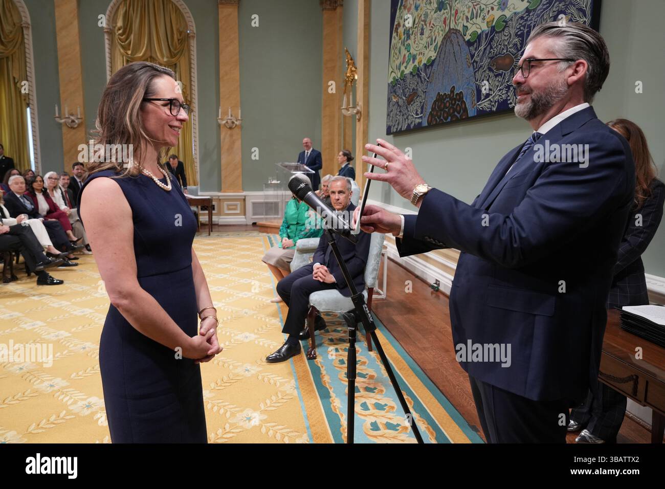 Ottawa, Canada. 13th May, 2025. Anna Gainey, Secretary of State ...