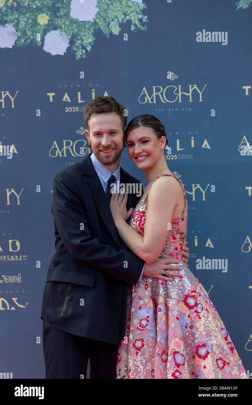 The Talía Awards 2025 celebrate stage excellence in Madrid. Yulia Rose is a model Stock Photo ...