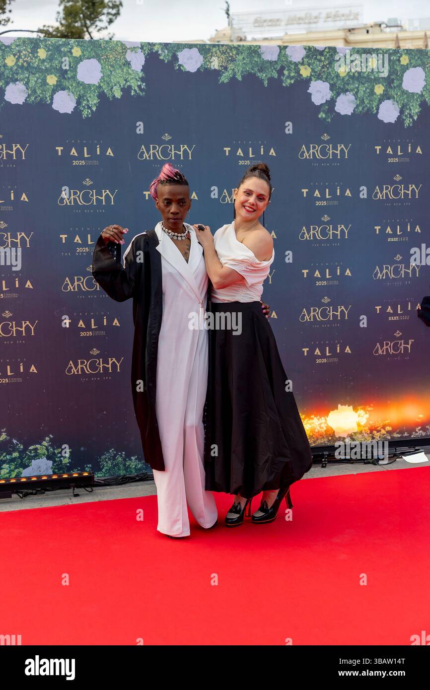 The Talía Awards 2025 celebrate stage excellence in Madrid Guests Stock ...