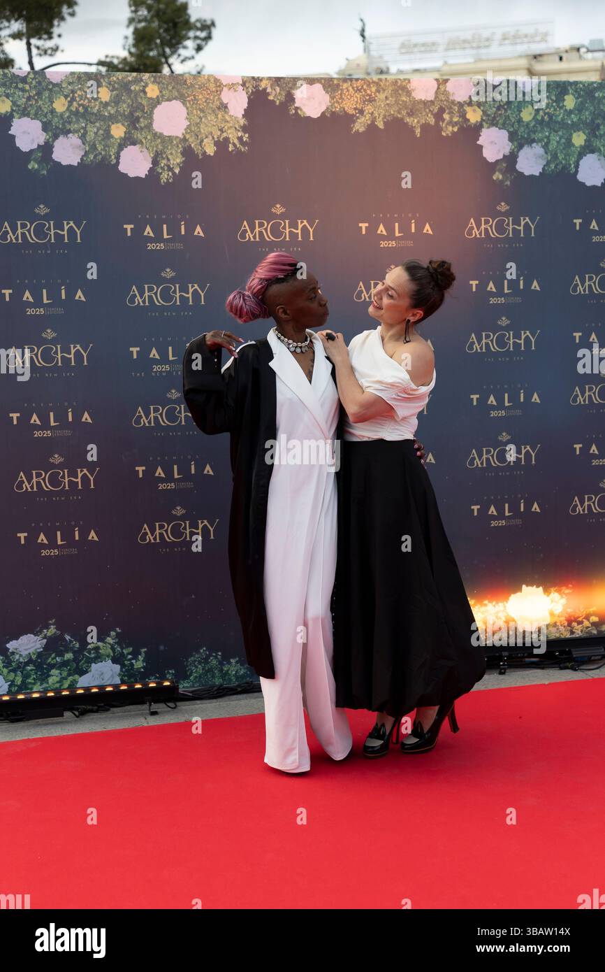 The Talía Awards 2025 celebrate stage excellence in Madrid Guests Stock ...